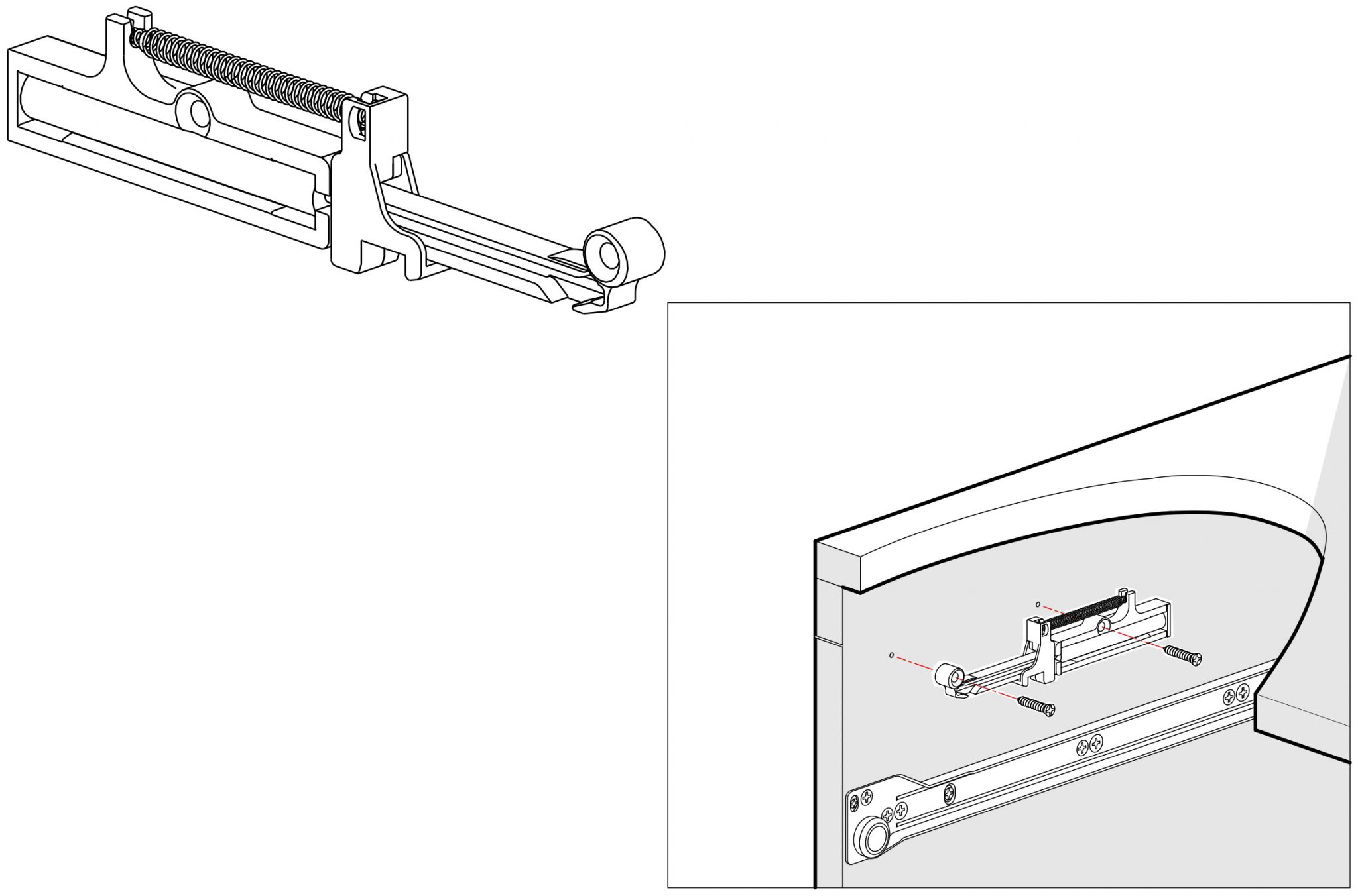Soft Close Schublade Nachrusten